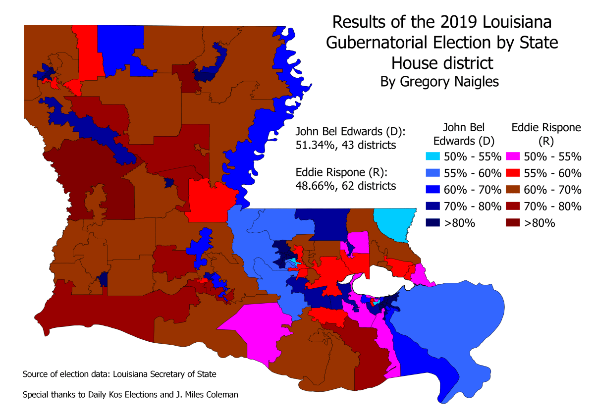 Analyzing Louisiana’s 2019 Gubernatorial Election from its State ...